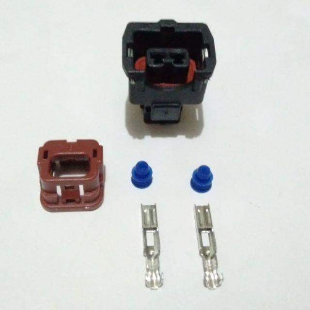 2 Pin Socket for Fuel Injector Distributor IAT Mitsubishi Lancer RVR ...