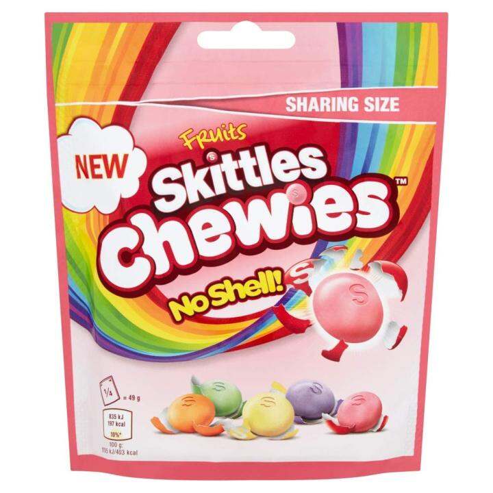Skittles Chewy No Shell 196g | Lazada