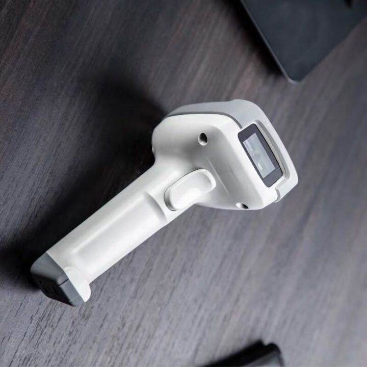 Deli 14952W wireless scanner supermarket one-dimensional QR code ...