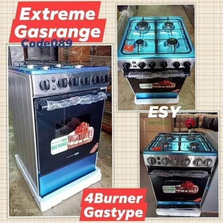 Extreme Gasrange 4 Burner Gas type XGR-504G with gas Oven | Lazada PH