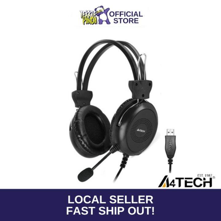 A4Tech Hu-30 Comfort Fit Stereo USB Headset | Lazada PH