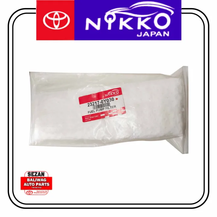 NIKKO JAPAN TOYOTA YARIS VIOS 2013-2018 FUEL PUMP FILTER 23217-0Y030 ...