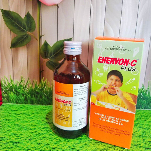 Enervon-C Plus Syrup 120ml / Enervon-C | Lazada Indonesia
