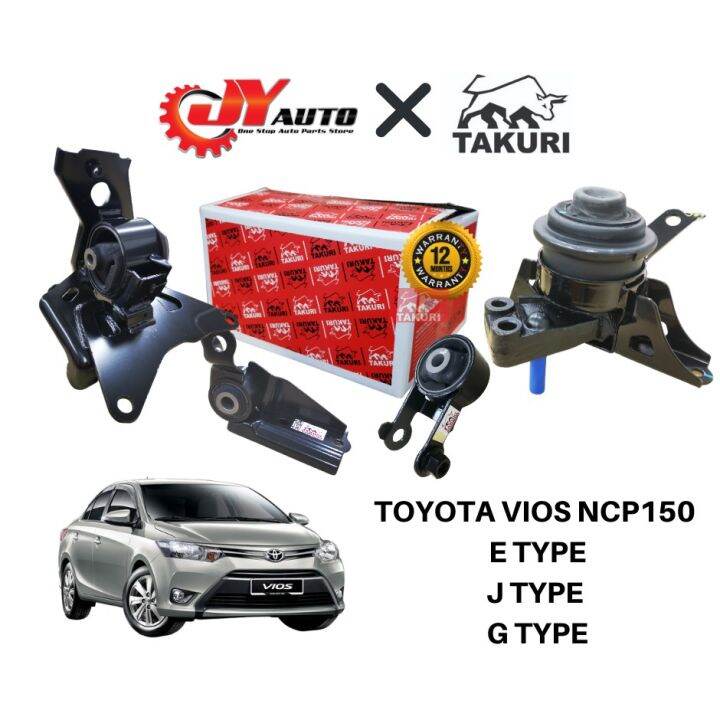 TAKURI TOYOTA VIOS NCP150 ENGINE MOUNTING | Lazada