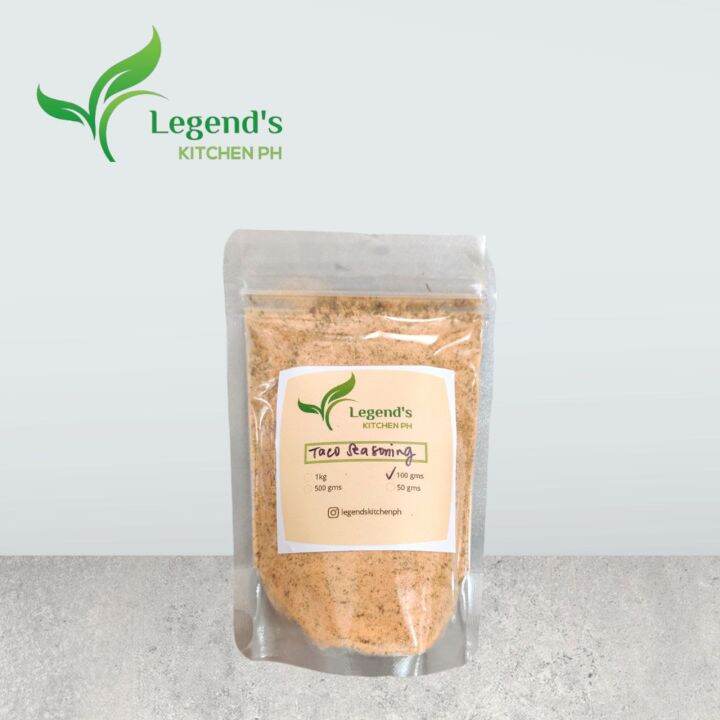 Authentic Taco Seasoning Powder 100g | Lazada PH