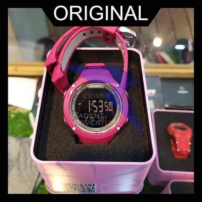 Jam Tangan Cewek Eiger Cleeve Watch Purple Ungu 91000 5439 Bagus ...