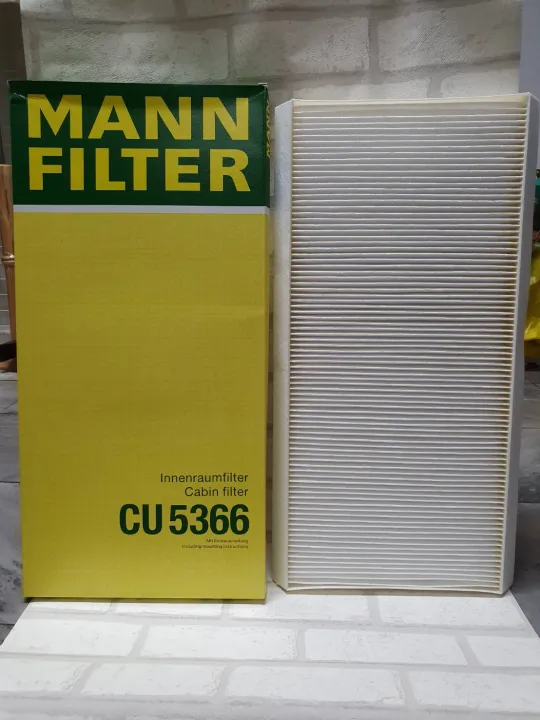 กรองแอร์ BMW X5 E53 ( 2000 - 2007 ) ทุกรุ่น Cabin Air filter Mann CU5366 / CU 5366 | Lazada.co.th
