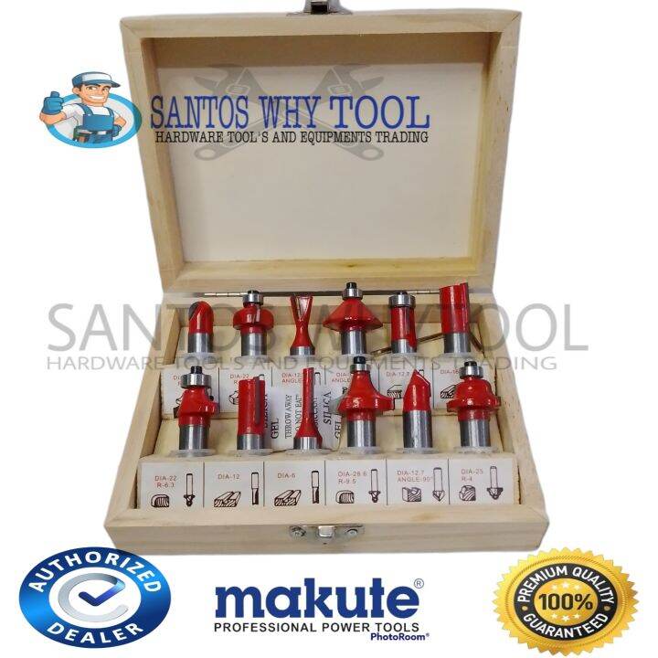 Makute Japan Router Bit Set 1/2 drive | Lazada PH