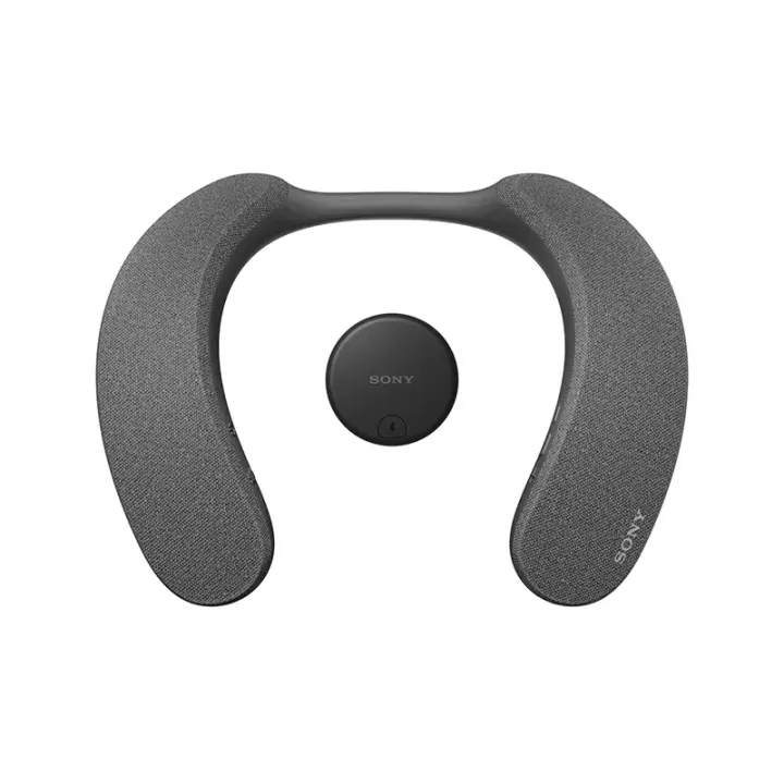 Sony SRS-NS7ลำโพงบลูทูธแบบคล้องคอไร้สายพร้อมเสียงโฮมเธียเตอร์ส่วนบุคคล ...