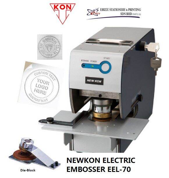NEW KON ELECTRIC EMBOSSER EEL-70 (Stamping, Stamping Machine, Common ...