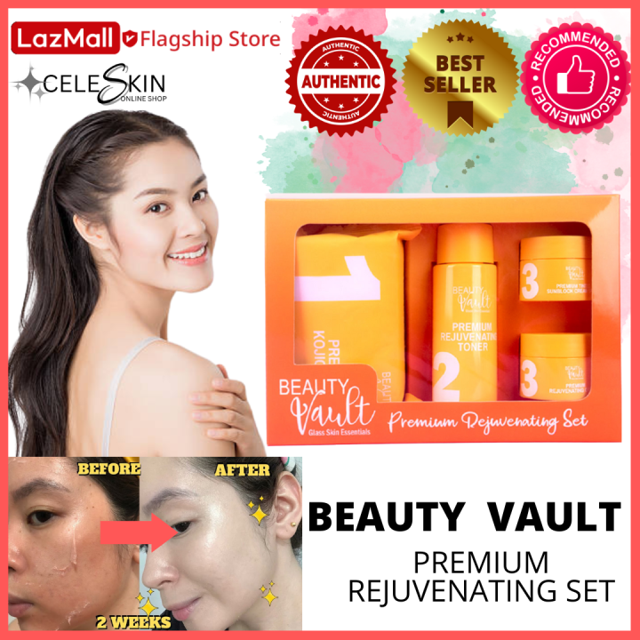 [🔥🔥 Original BEAUTY VAULT glass skin essential Premium Rejuvenating Set ...