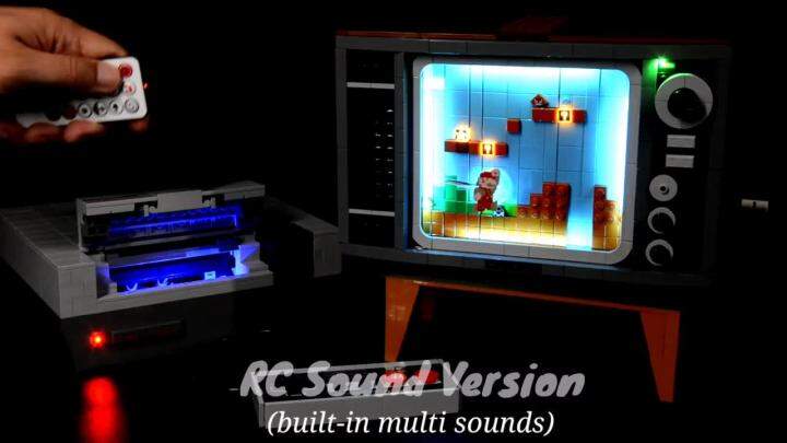 Kyglairng LED Light Up Kit สำหรับ 71374 NES Building Blocks (ไม่รวม ...
