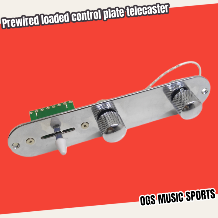 Prewired control plate telecaster potensio dan switch | Lazada Indonesia