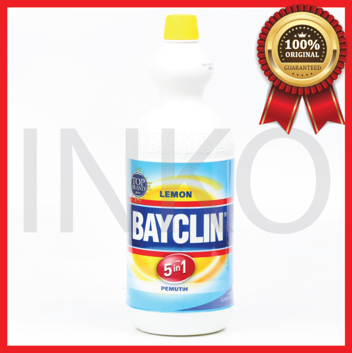 BAYCLIN LEMON PEMUTIH BOTOL 1L | Lazada Indonesia