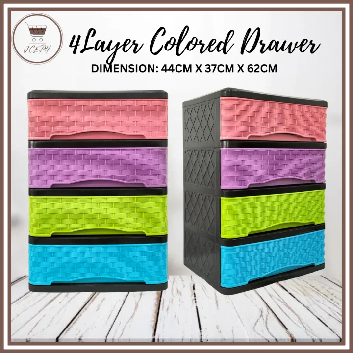 4 LAYER COLORED DRAWER / 4L DRAWER / CYK DRAWER / DRAWER | Lazada PH
