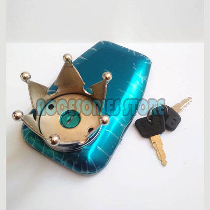 Cover Tutup Tangki Bensin CNC Model Mahkota Yamaha RX-KING | Lazada ...