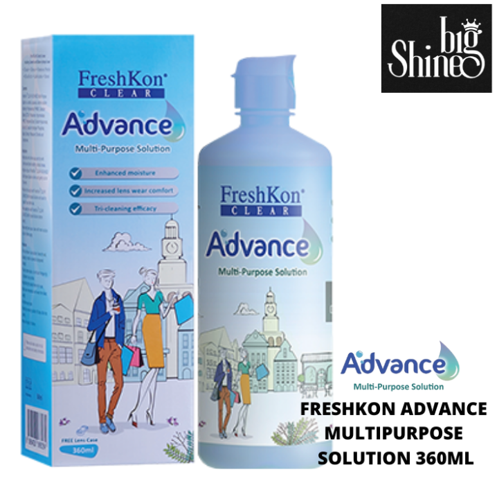 Freshkon Clear Advance Multipurpose Solution 360ml | Lazada