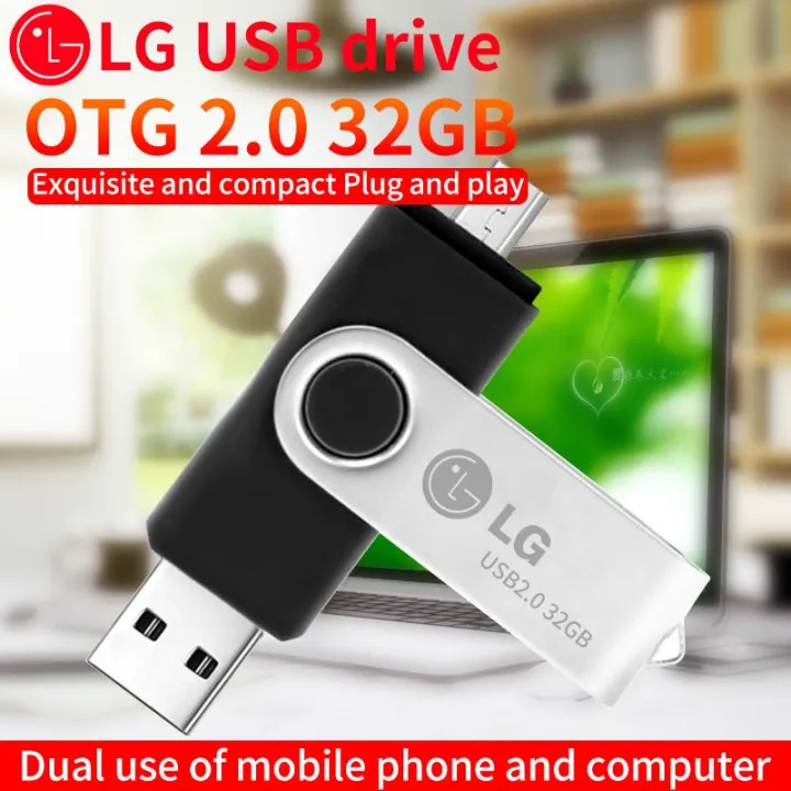 LG 2 in1 Dual Drive 32GB Flash Drive Metal Pendrive สำหรับ PC and ...