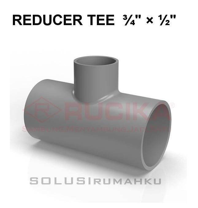 Vlock Tee Rucika AW 3/4 x 1/2 Reducer T 3/4 x 1/2 | Lazada Indonesia