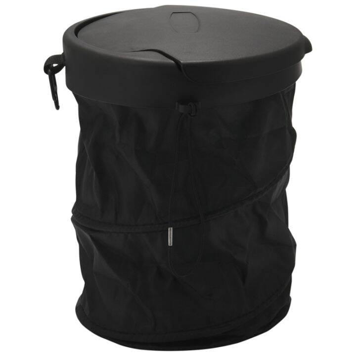 Car Trash Can Portable Garbage Bin Collapsible Pop-Up Bag Waste Basket ...