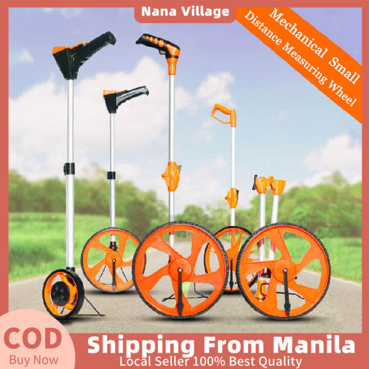 2022 Upgrade Digital/Mechanical ABS Folding Distance Measuring Wheel ...