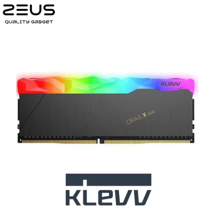 KLEVV CRAS X RGB 8GB DDR4 3200MHz RAM PC (แรมพีซี) | Lazada.co.th