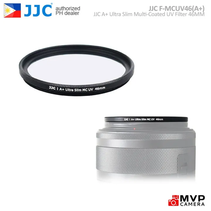 JJC A+ 46mm Ultra Slim Multi-Coated MC UV Clear Filter JAPAN GLASS MVP ...