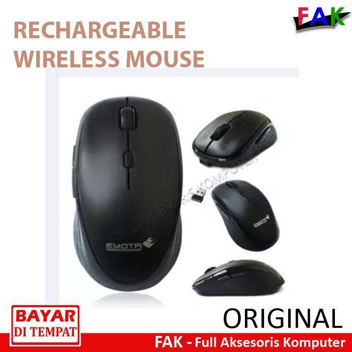 Eyota Mouse Wireless Usb Sistem Dicharge Tanpa Baterai | Lazada Indonesia