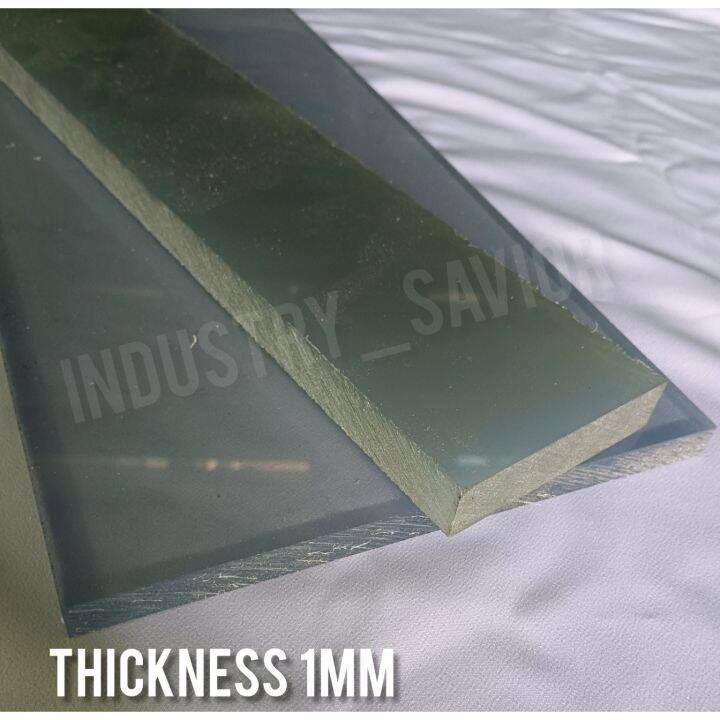 Polyvinyl Chloride (PVC) Sheet Clear Thickness 1mm, Width 25mm | Lazada