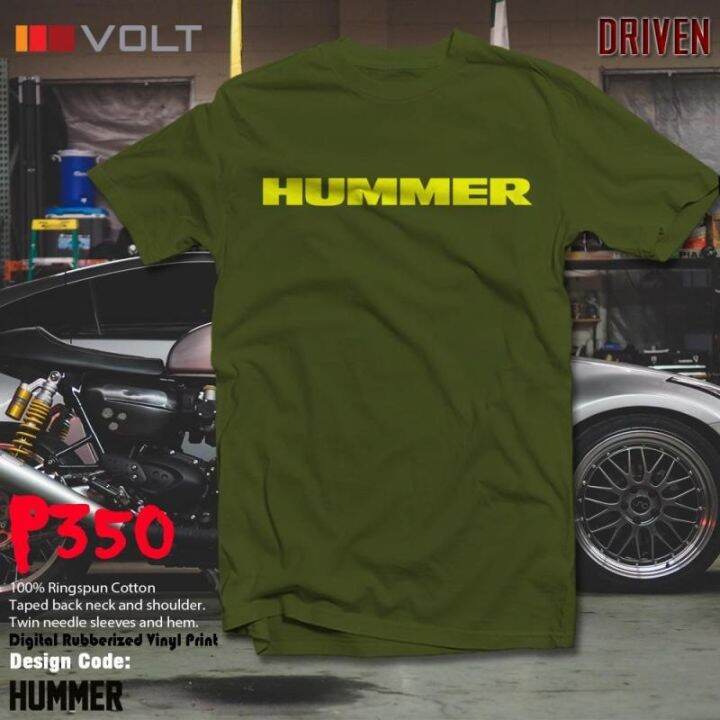 DRIVEN Hummer Gifo Shirt | Lazada PH