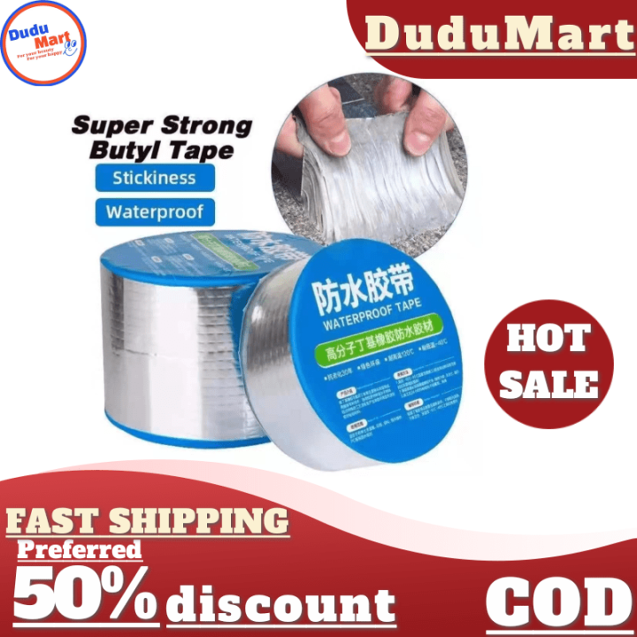 Waterproof Tape aluminum foil butyl sealing self adhesive tape color steel bungalow roof leakage ...