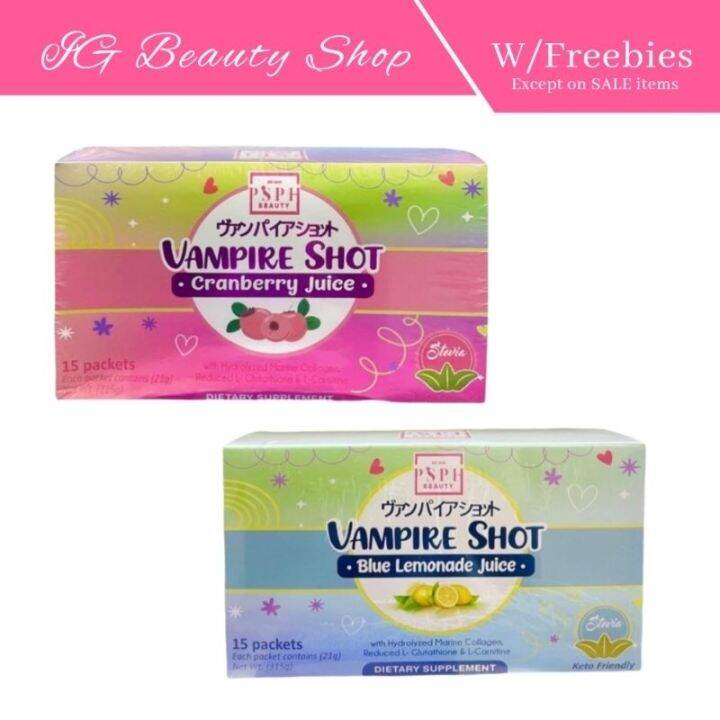 Vampire Shot Cranberry Blue Lemonade By PSPH BEAUTY | Lazada PH