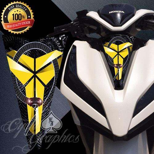 HONDA CLICK FRONT COVER STICKER KOBE LOGO ej cycle | Lazada PH