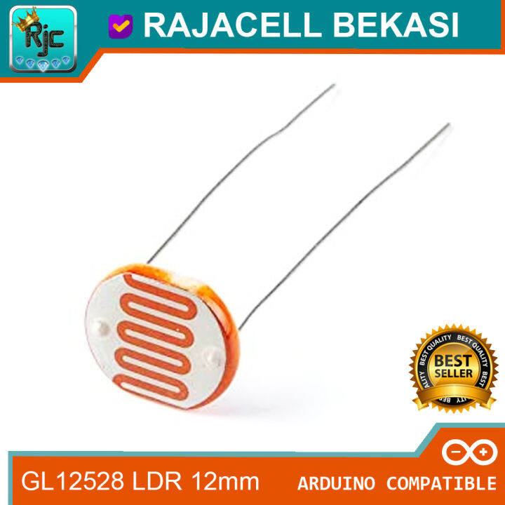 LDR GL12528 12mm Sensor Cahaya Photoresistor Light Dependent Resistanc | Lazada Indonesia