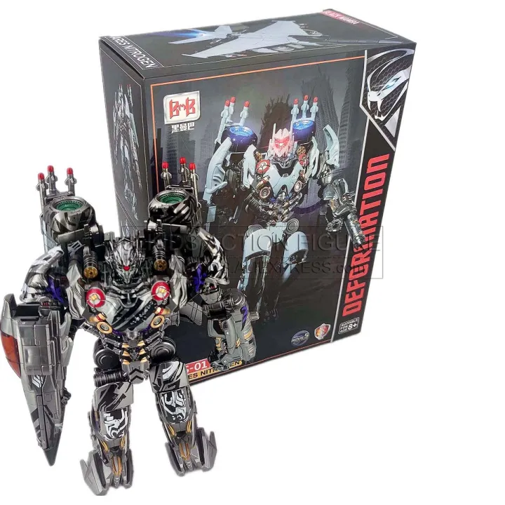 BMB Transformation Nitro Zeus Plane LS-01 & LS-01S TF Movie KO Oversize ...