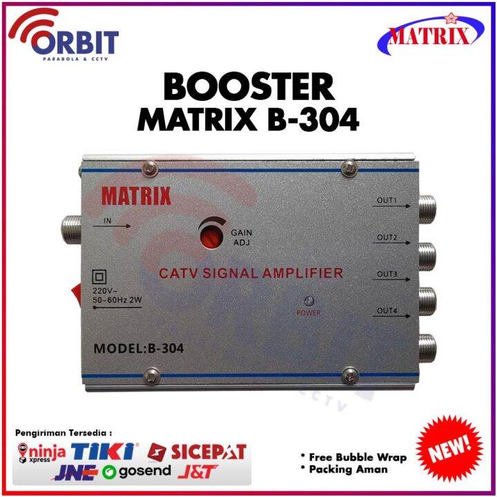 BOOSTER MATRIX B-304 | Lazada Indonesia