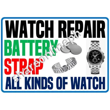 Watch Repair Sign