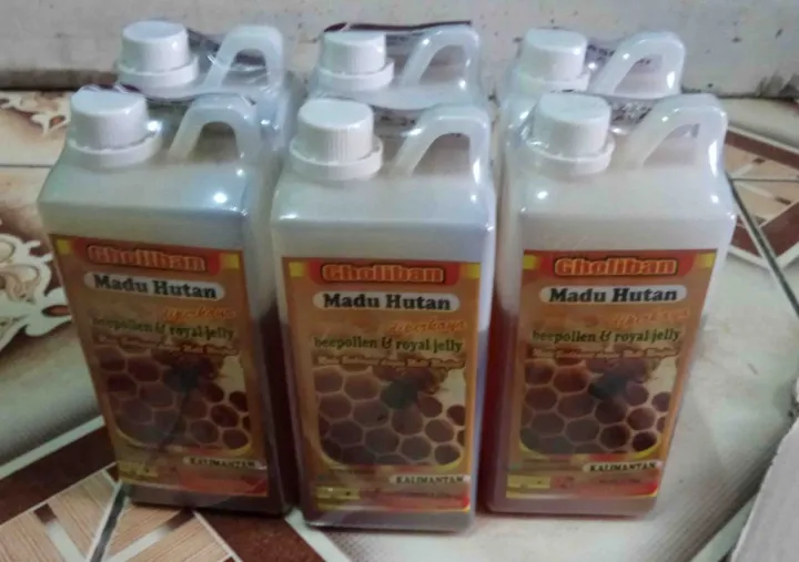 MADU HUTAN KALIMANTAN 1Kg / 1 KG GHOLIBAN ( BOTOL EMBOSS) 4.9 | Lazada ...