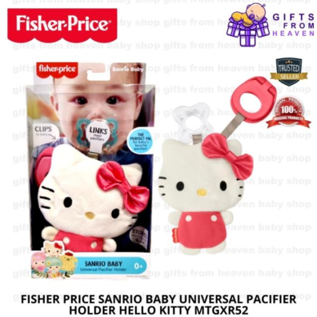FISHER PRICE SANRIO BABY UNIVERSAL PACIFIER HOLDER HELLO KITTY MTGXR52 ...