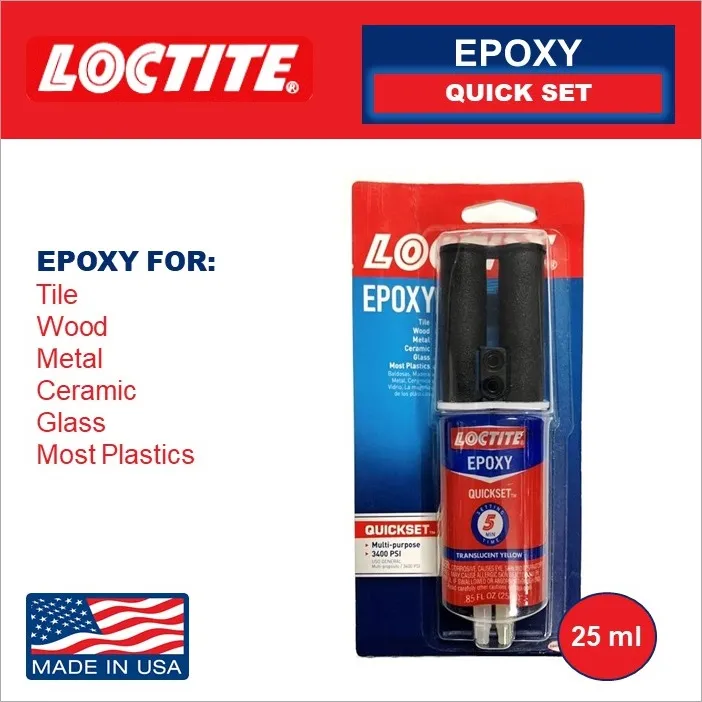 Loctite Epoxy Quick Set Syringe, 25 ml - 81501 | Lazada PH