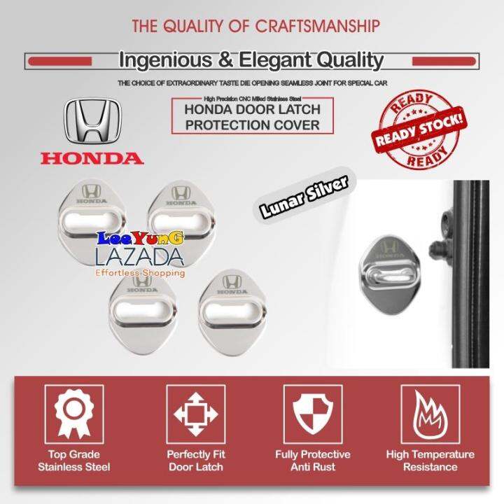 Honda Door Lock Protection Cover Door Latch [Lunar Silver] for HRV BRV ...