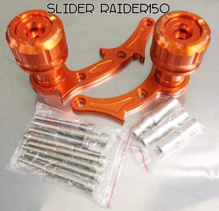 Racing Hero Engine Slider Raider150 Orange | Lazada PH