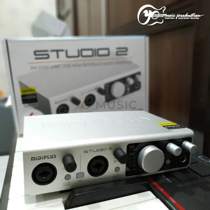 Studio Midiplus Studio 2 Channel Soundcard Audio Interface Original ...