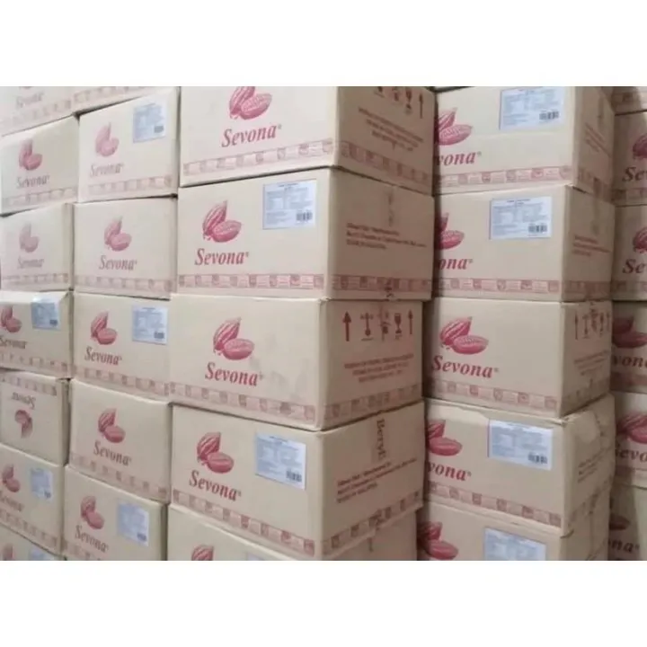 Choco Pinoy SEVONA Dark Chocolate Block Onhand 10 kilos/1 box Imported ...