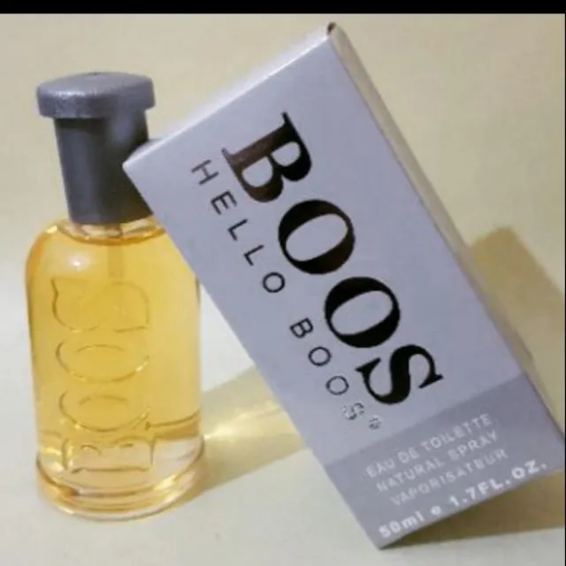 BOOS Luca Bossi Men SILVER Perfume 50ml | Lazada