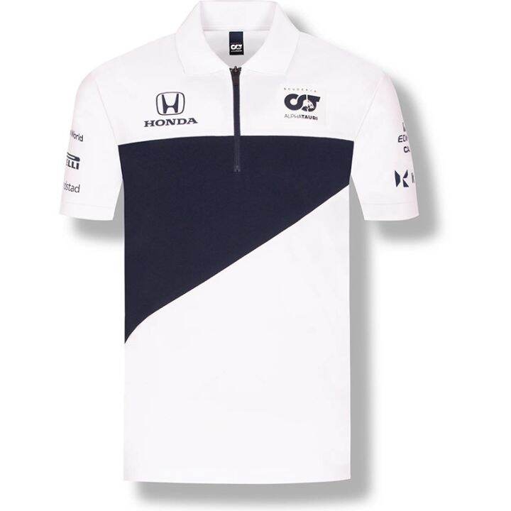 Scuderia Alpha Tauri 2023 Team Polo Formula One Race Sport Male Summer ...