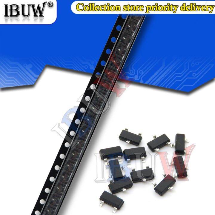 100ชิ้น SS8050 Y1 SS8550 S8050 J3Y S8550 SOT23 XC6206P332 S9012 2TY ...