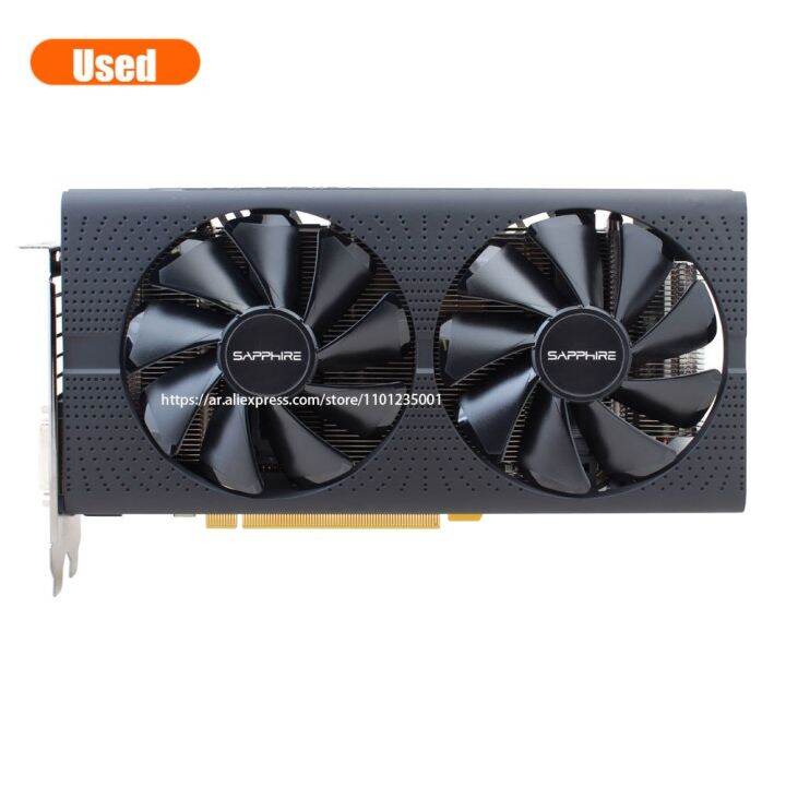 SAPPHIRE Video Card RX 580 2048SP 8GB 256Bit GDDR5 Graphics Cards For ...