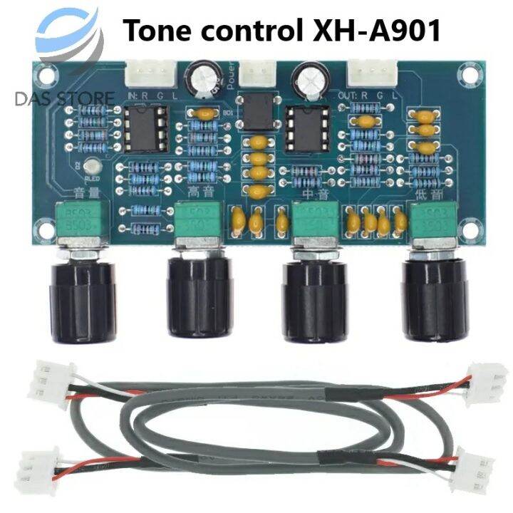 XH-A901 PREAMP TONE CONTROL NE5532 HI-FI CLASS LOW NOISE PRE-AMPLIFIER ...
