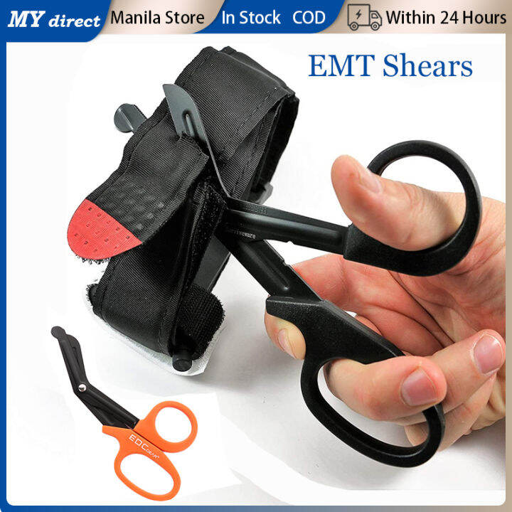 18.5cm Medical Scissors EMT Tactical Multi Function Rescue Scissor ...